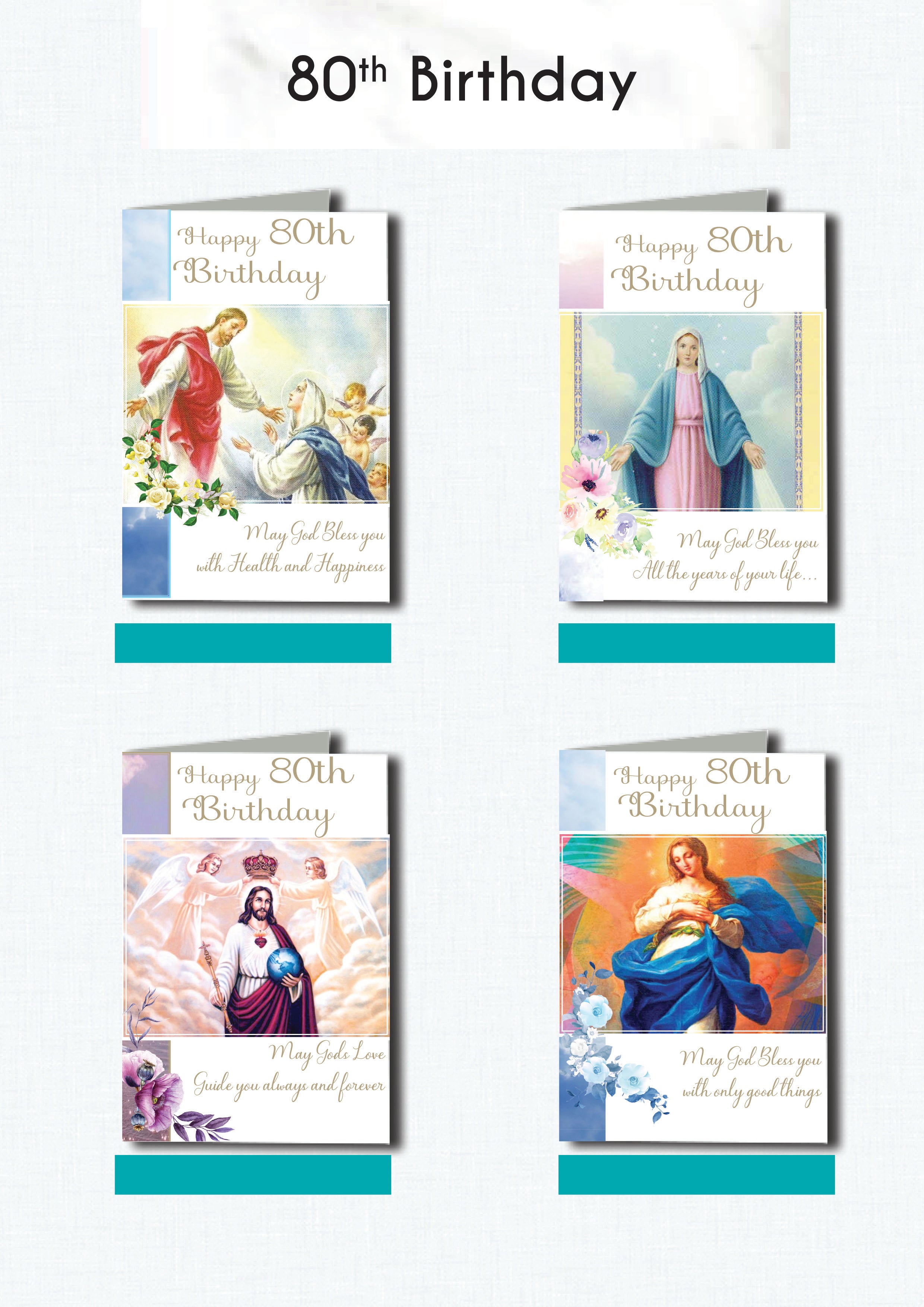 80th Birthday Mass Bouquet – The Holy Shop Ireland